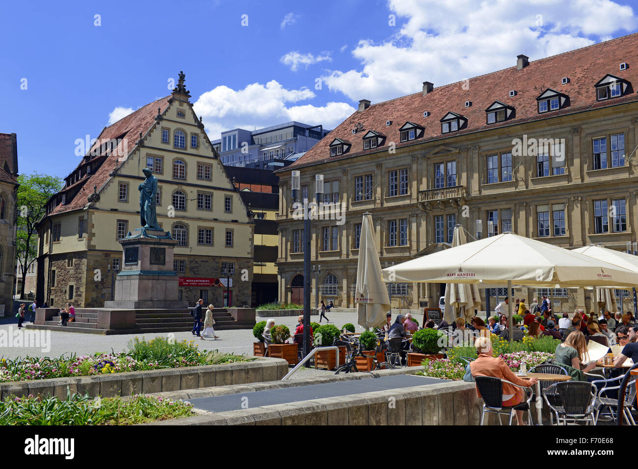 Schlossplatz, Stuttgart Germany Stock Photo - Alamy