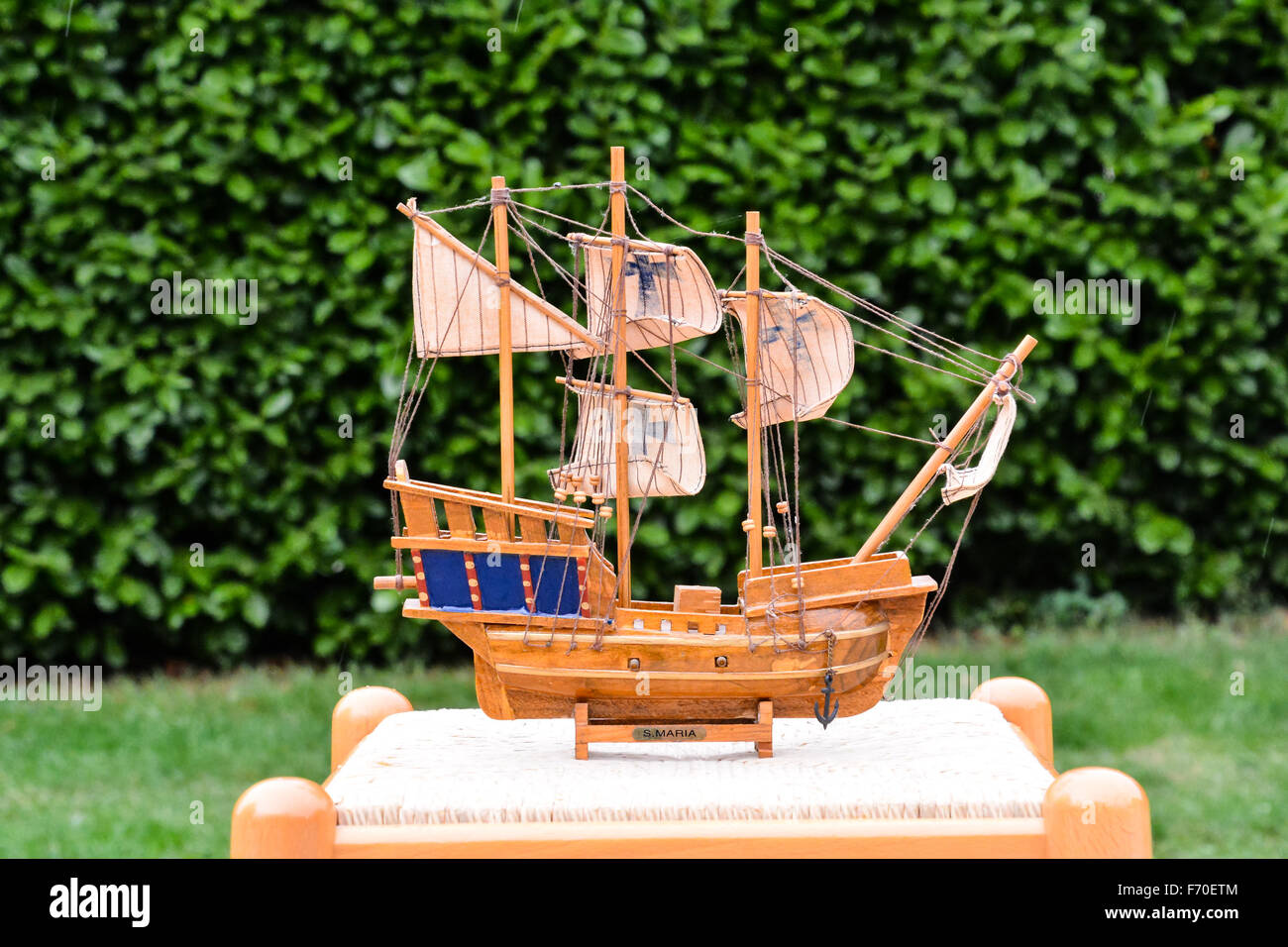 Ship Santa Maria Stock Photo - Alamy