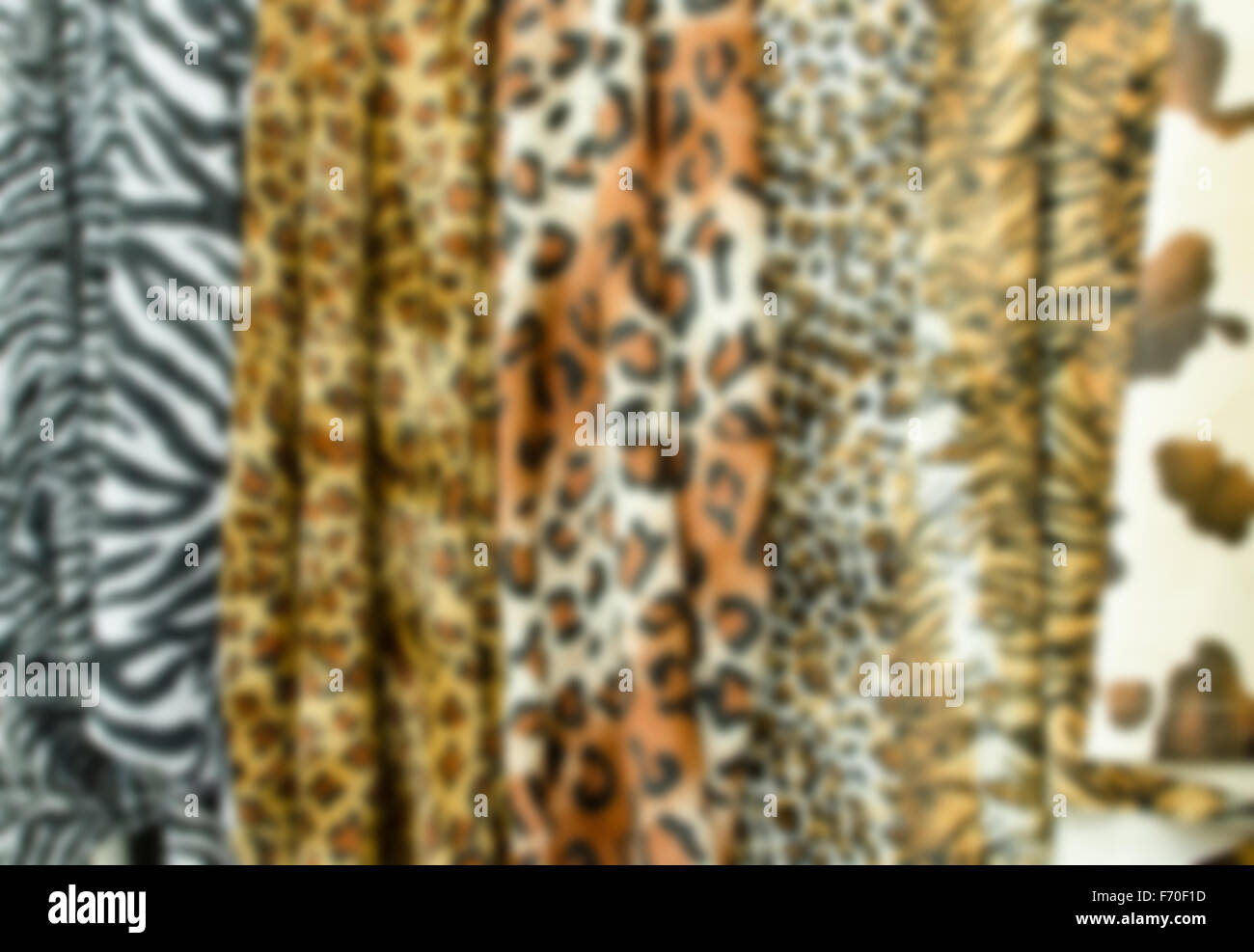 Abstract background blur Fabric.tigre fabric blurred Stock Photo - Alamy
