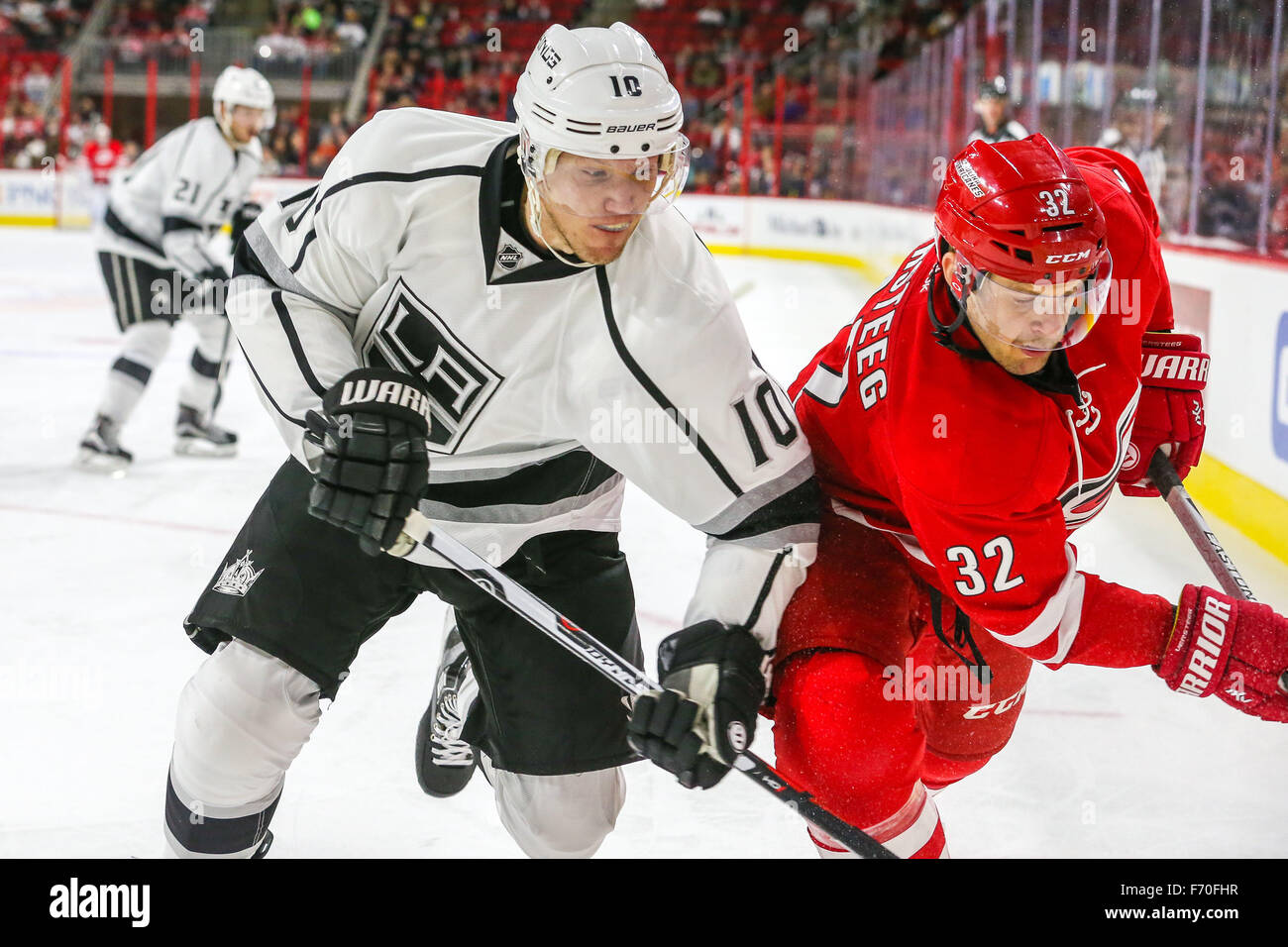 Carolina hurricanes right wing kris hi-res stock photography and images ...