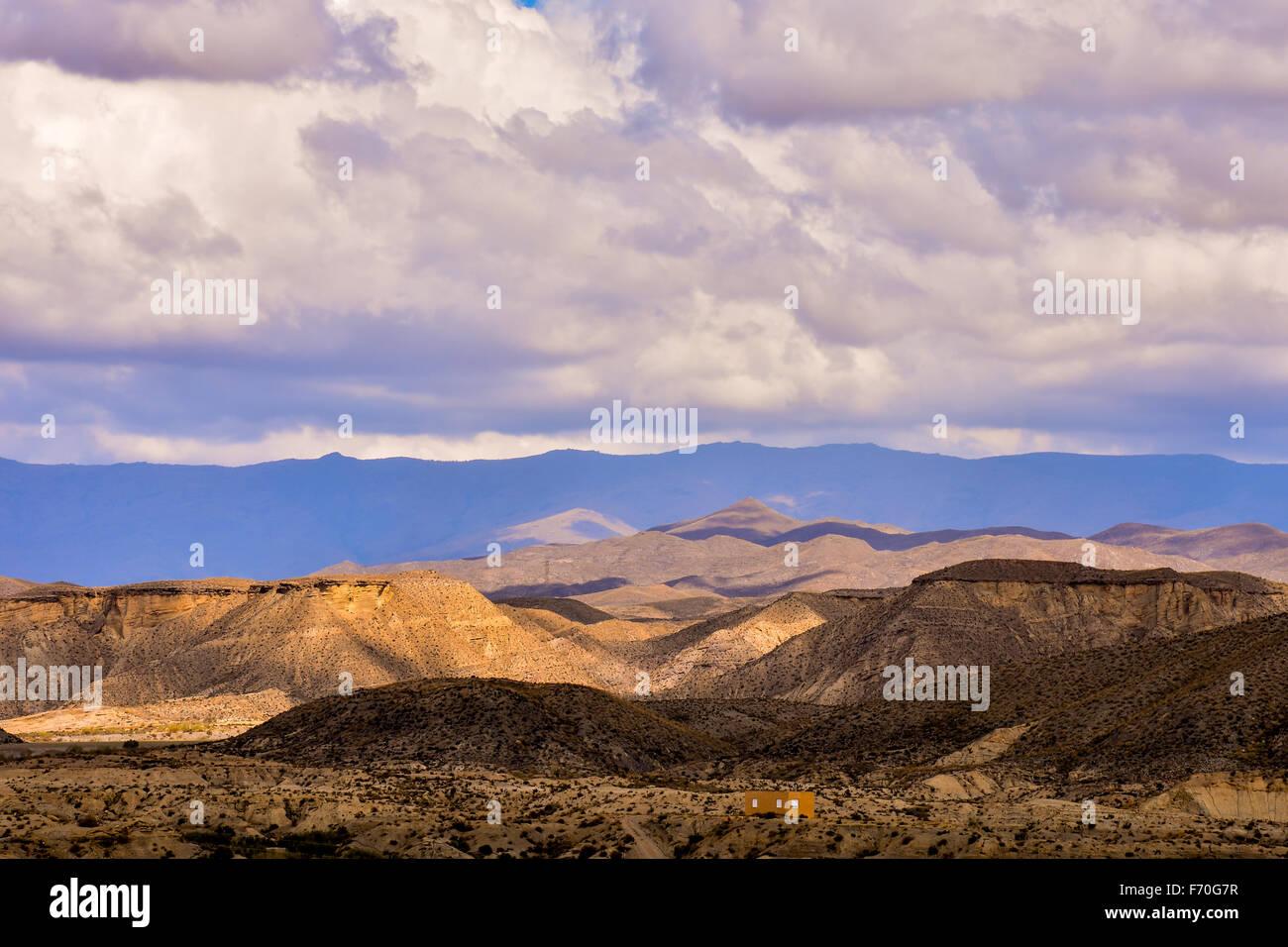 Dry Desert Landscape Stock Photo - Alamy
