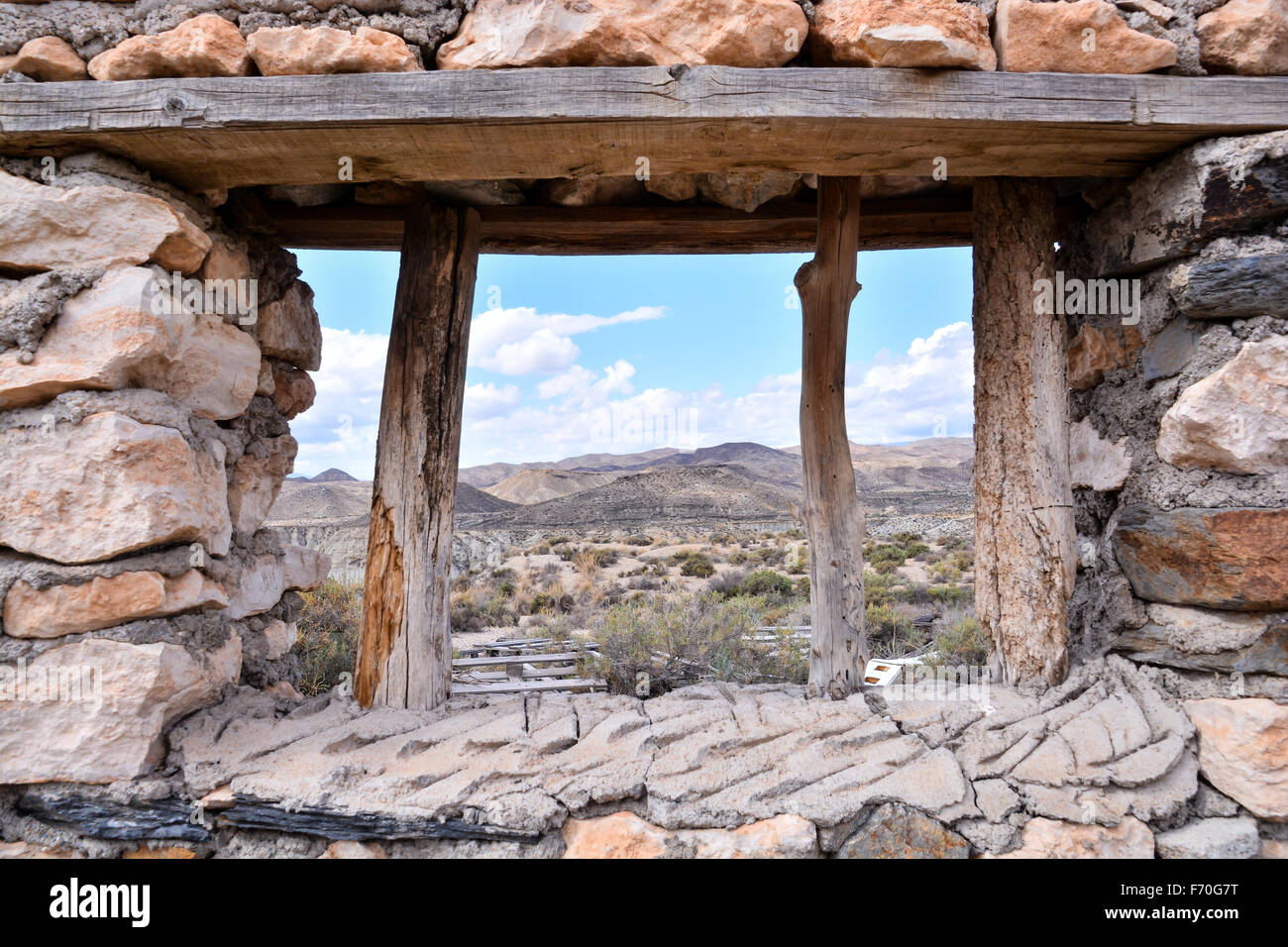 Dry Desert Landscape Stock Photo - Alamy