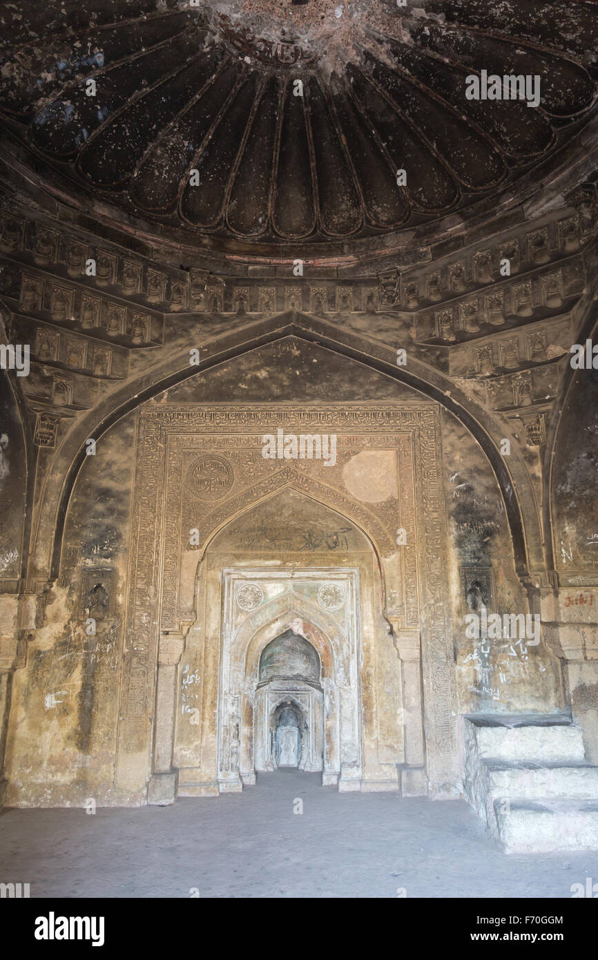 Gandhak Bauli details in Mehrauli village New Delhi, India Stock Photo ...