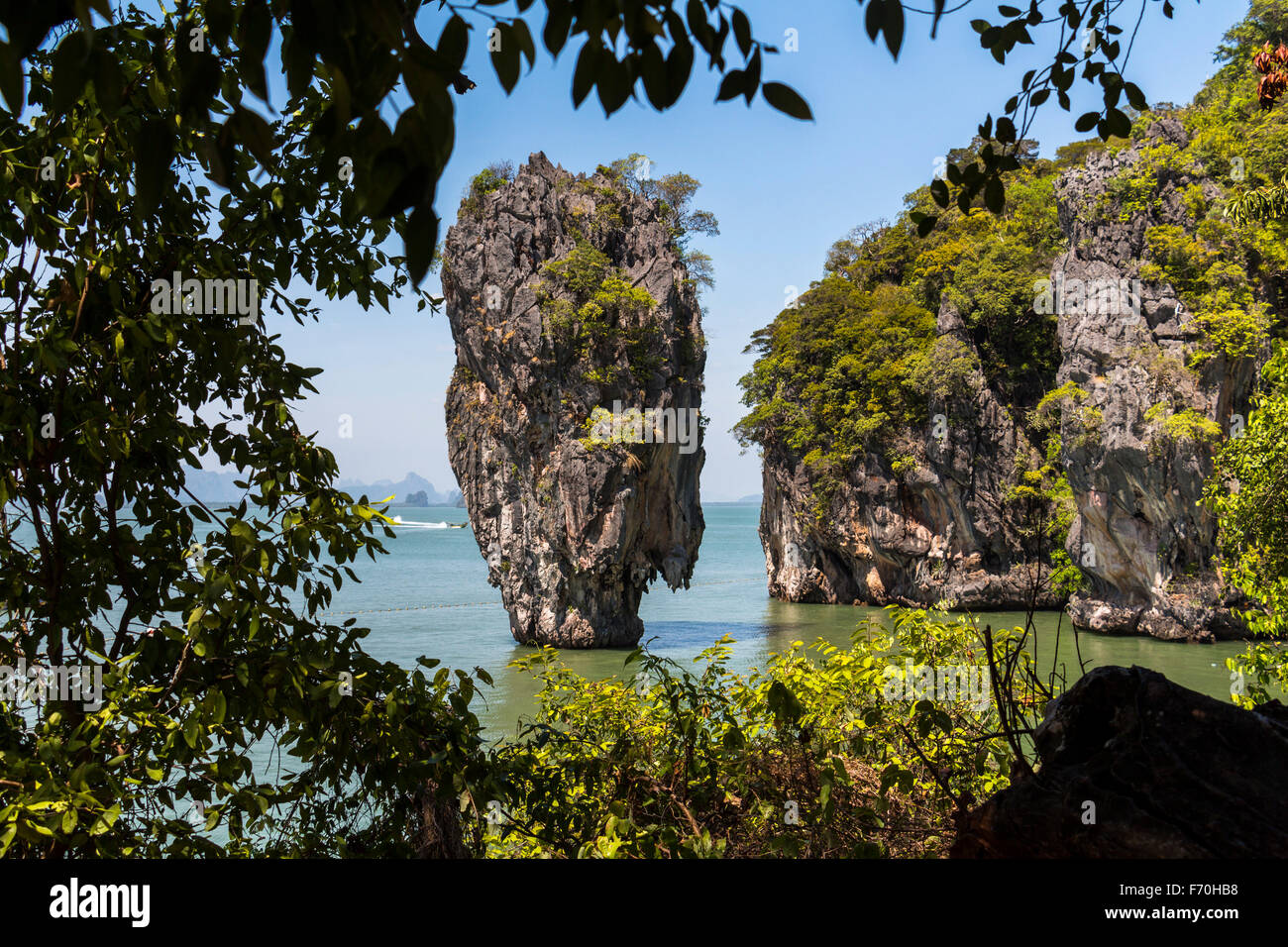 James Bond Rock in Thailand Stock Photo - Alamy