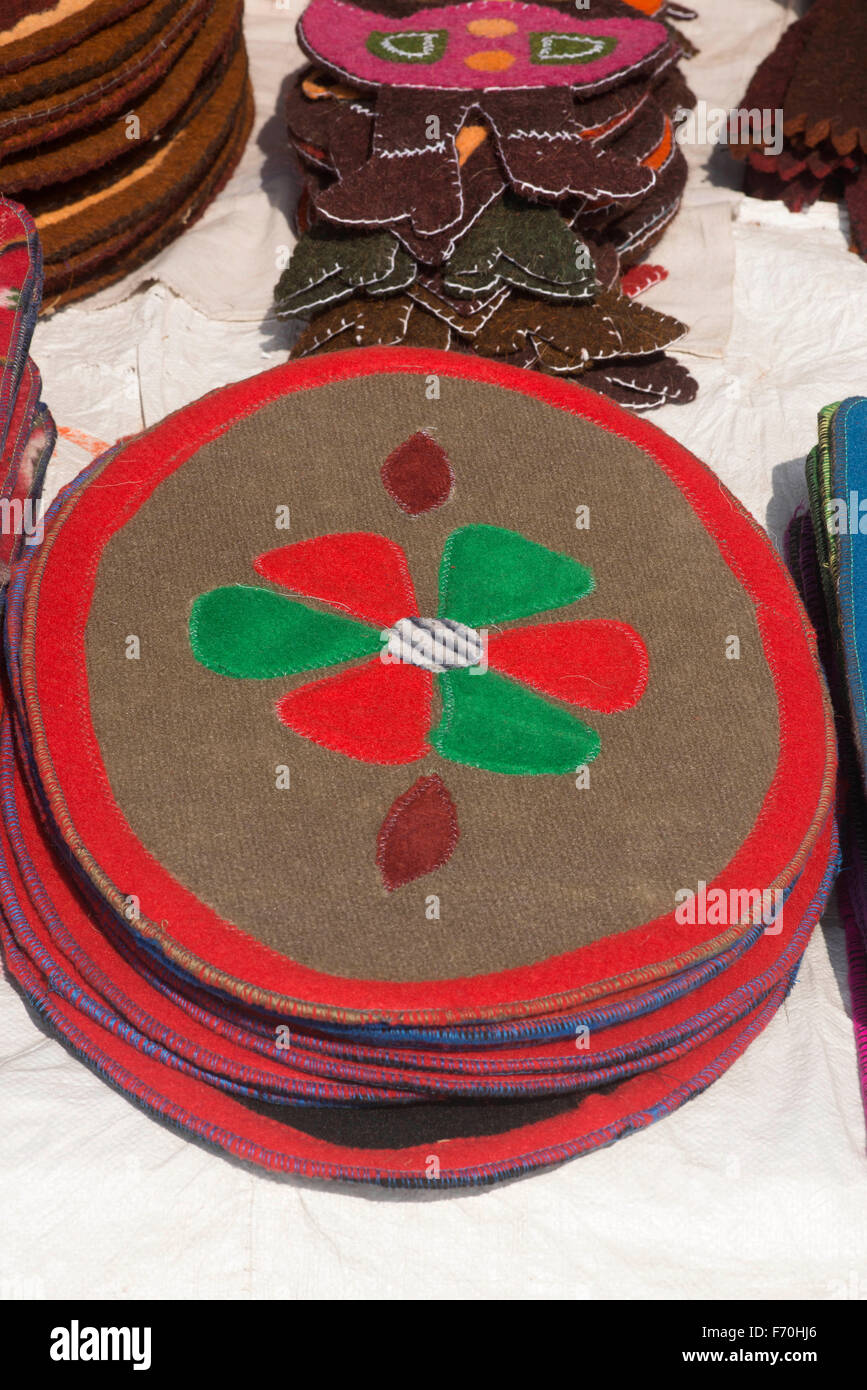 Indian doormat handicraft craft hi-res stock photography and images - Alamy