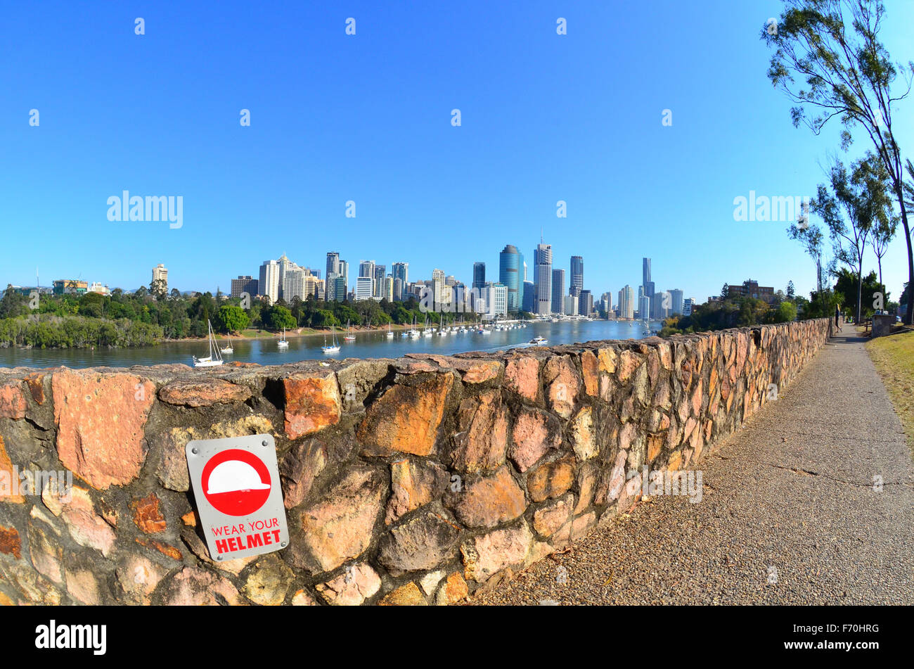 Rock climbing area, Brisbane Stock Photo - Alamy