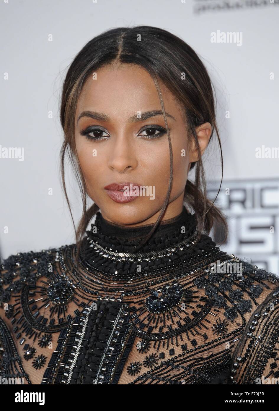 Ciara 2015 american music awards hi-res stock photography and images ...