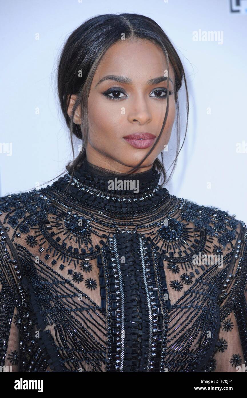 Los Angeles, USA. 22nd Nov, 2015. Ciara at arrivals for 2015 American ...