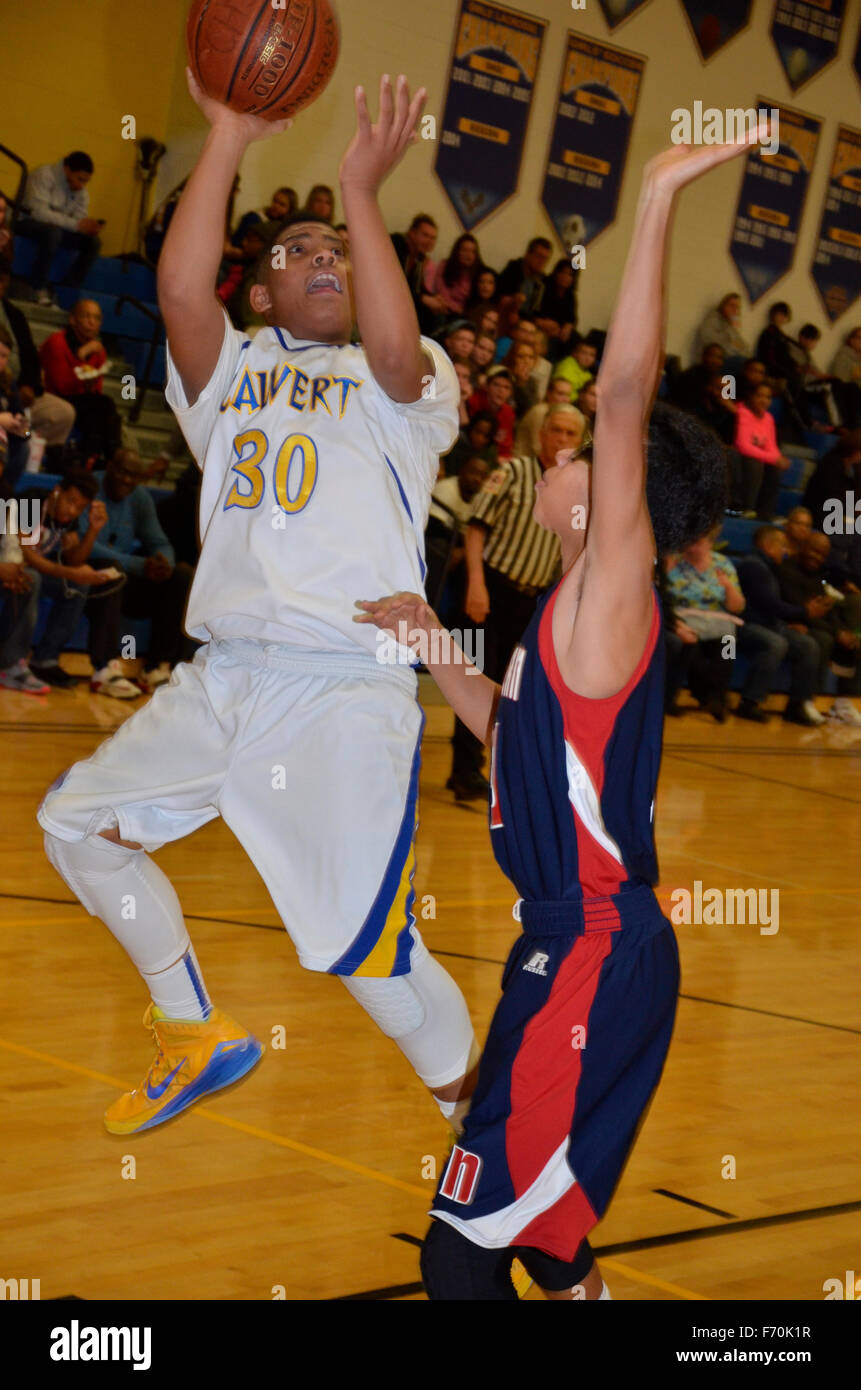 High school basketball Stock Photo - Alamy