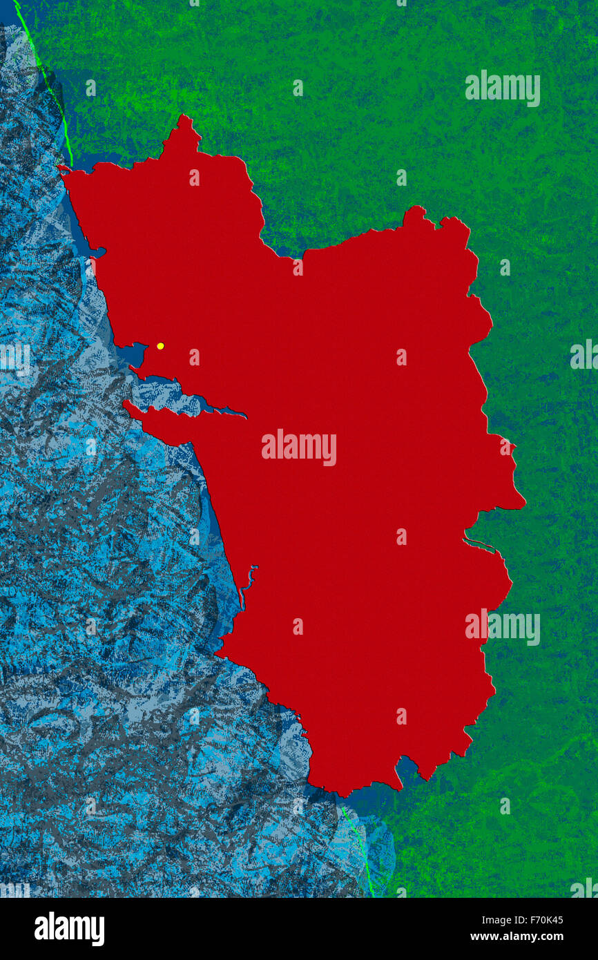 Map of goa hi-res stock photography and images - Alamy