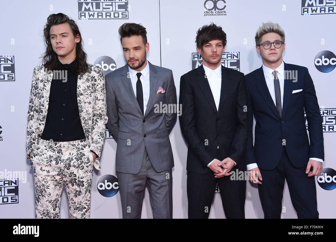 Los Angeles, California, USA. 22nd Nov, 2015. One Direction arrives for ...