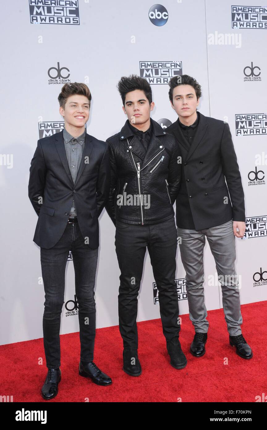Los Angeles, USA. 22nd Nov, 2015. Emery Kelly, Ricky Garcia, Liam ...