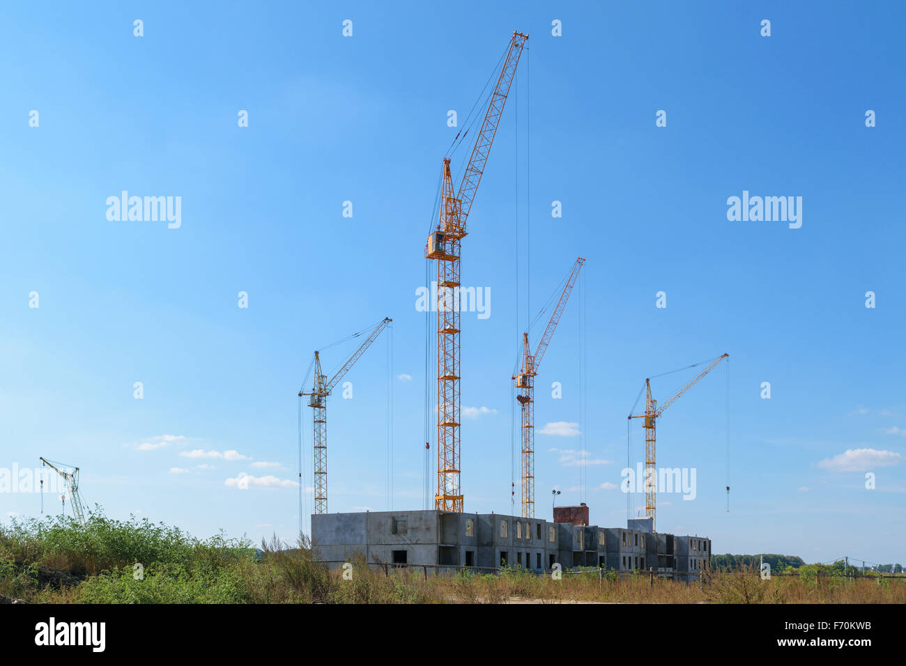 Construction site architecture building exterior development growth ...
