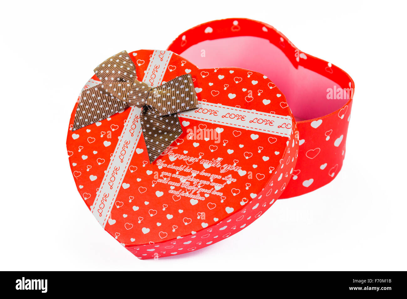 Heart shaped box with ribbon hi-res stock photography and images - Alamy