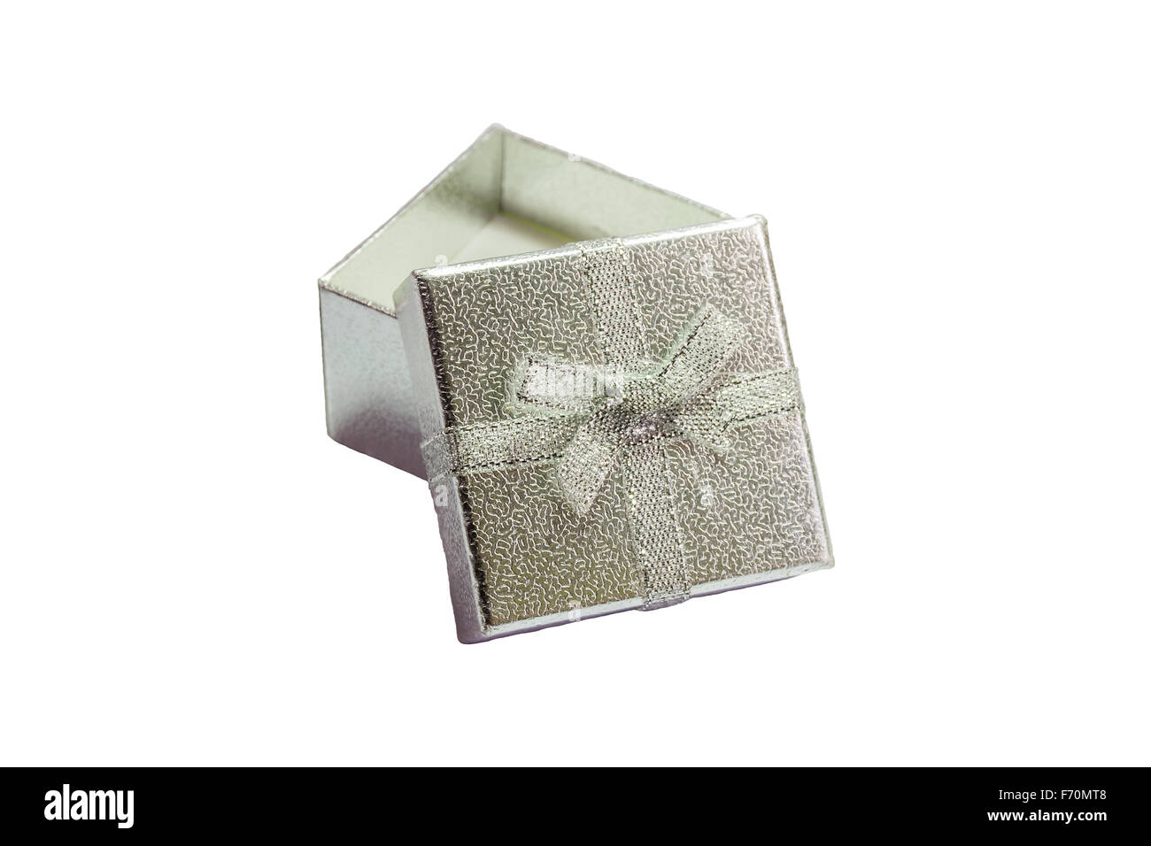 Silver gift hi-res stock photography and images - Alamy