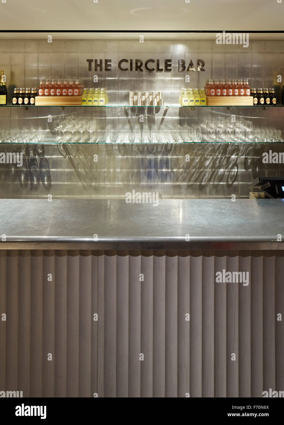 Detail of the Circle Bar counter. Cambridge Arts Theatre, Cambridge ...