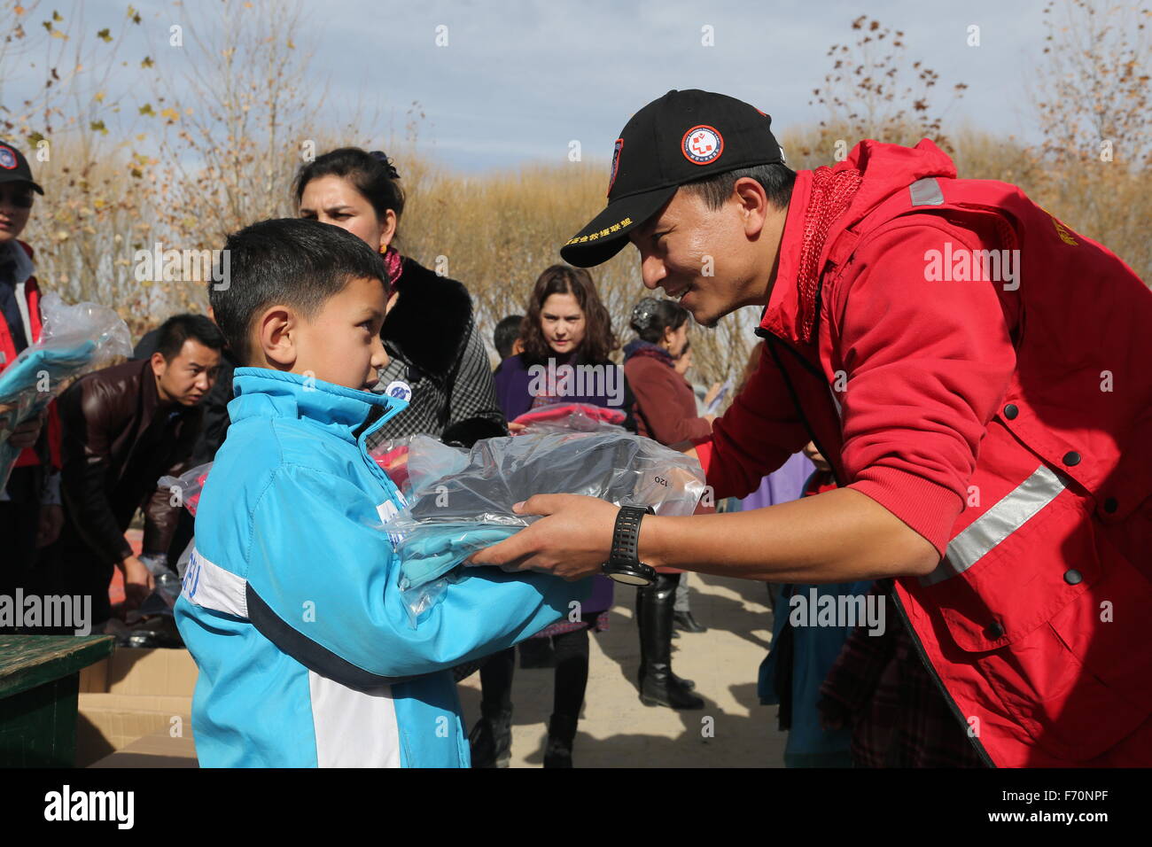Pishan, China's Xinjiang Uygur Autonomous Region. 21st Nov, 2015. A ...