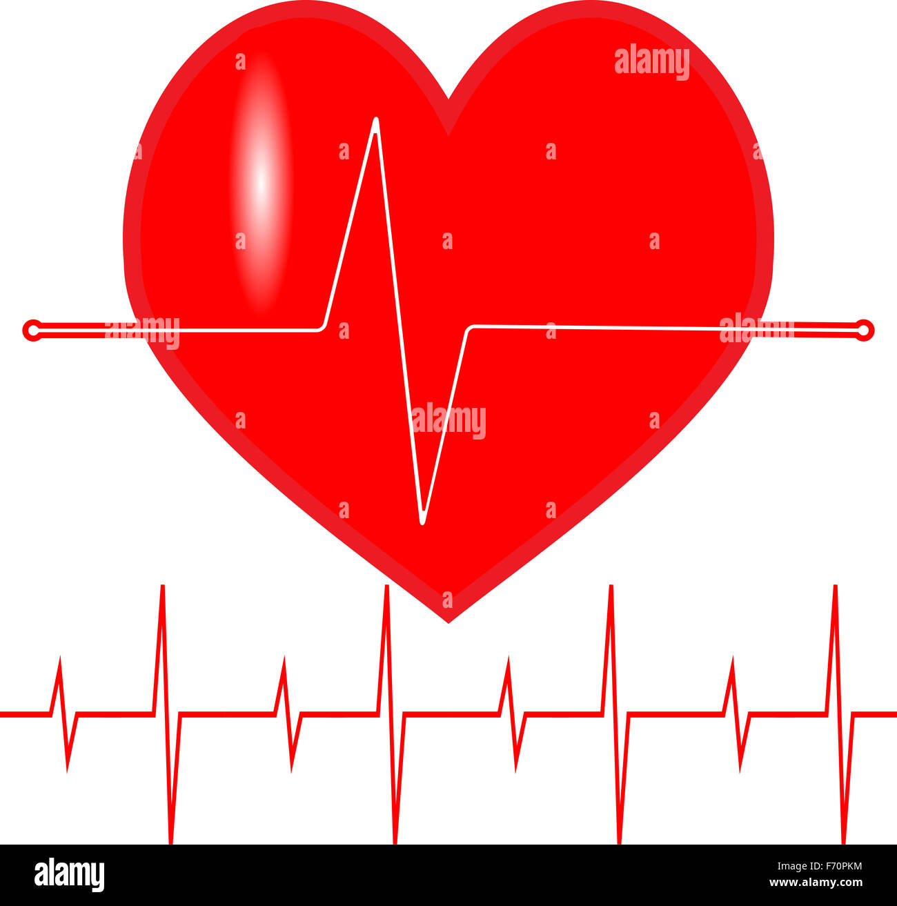 Pulse heartbeat icon. Line life, cardiogram wave, symbol medical, beat ...