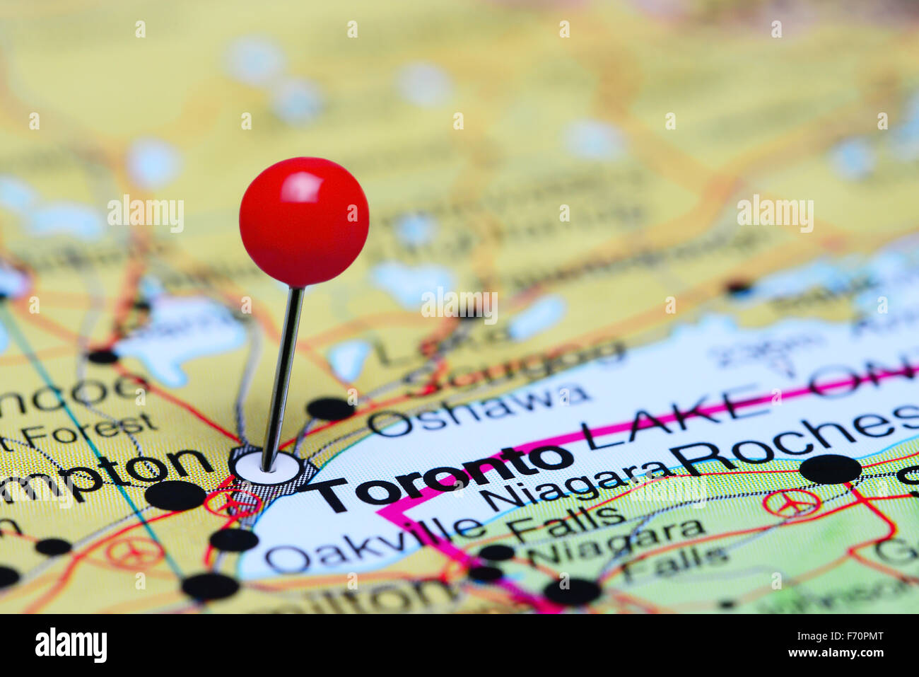 Map of toronto hi-res stock photography and images - Alamy