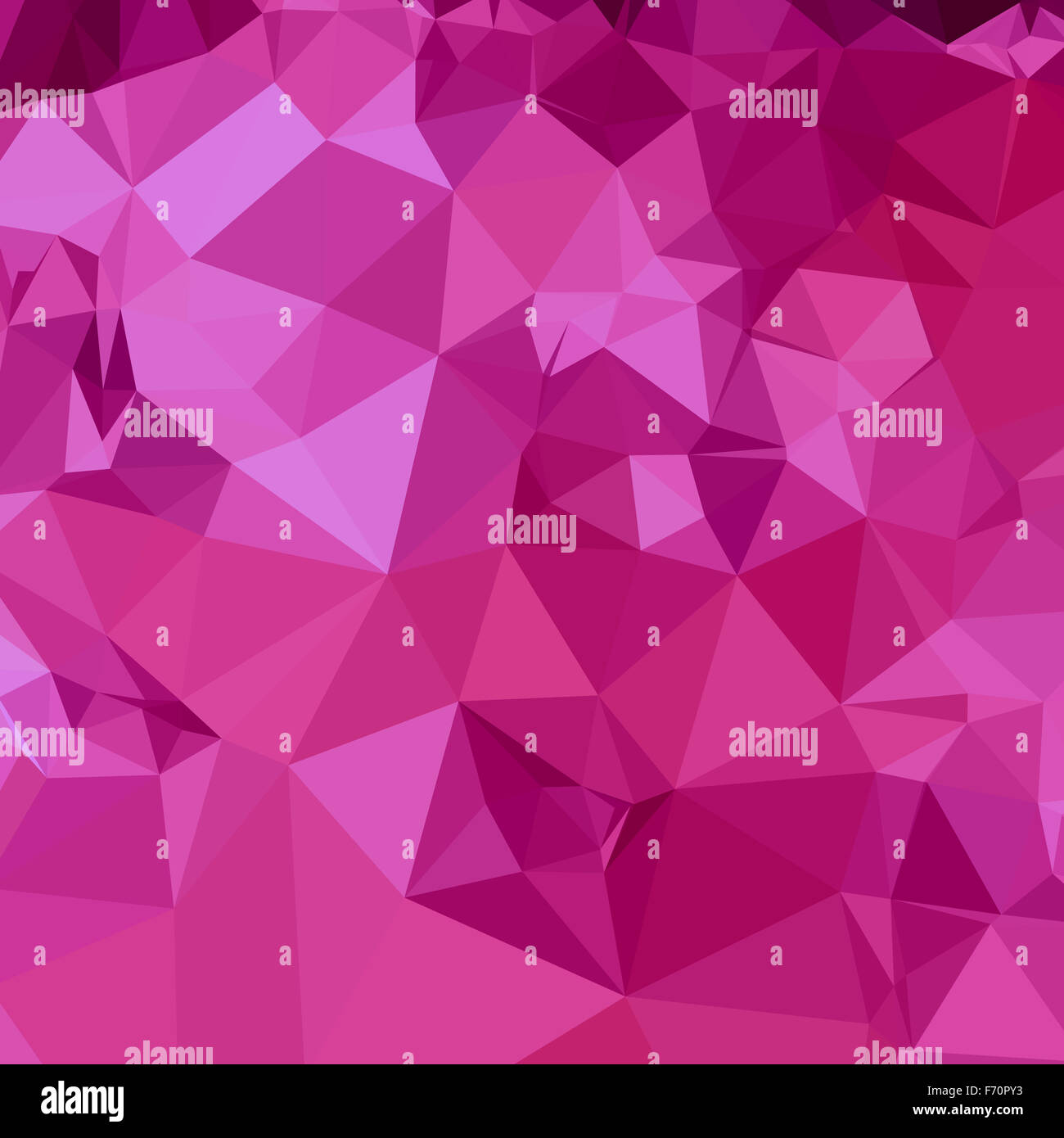 Low polygon style illustration of a deep pink abstract geometric ...