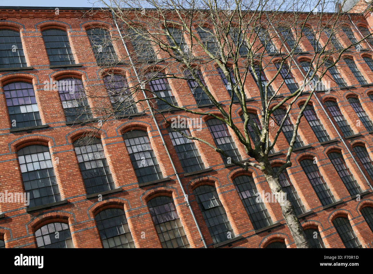 Regeneration of the old building 'Bentwood factory' in Nottingham Stock ...