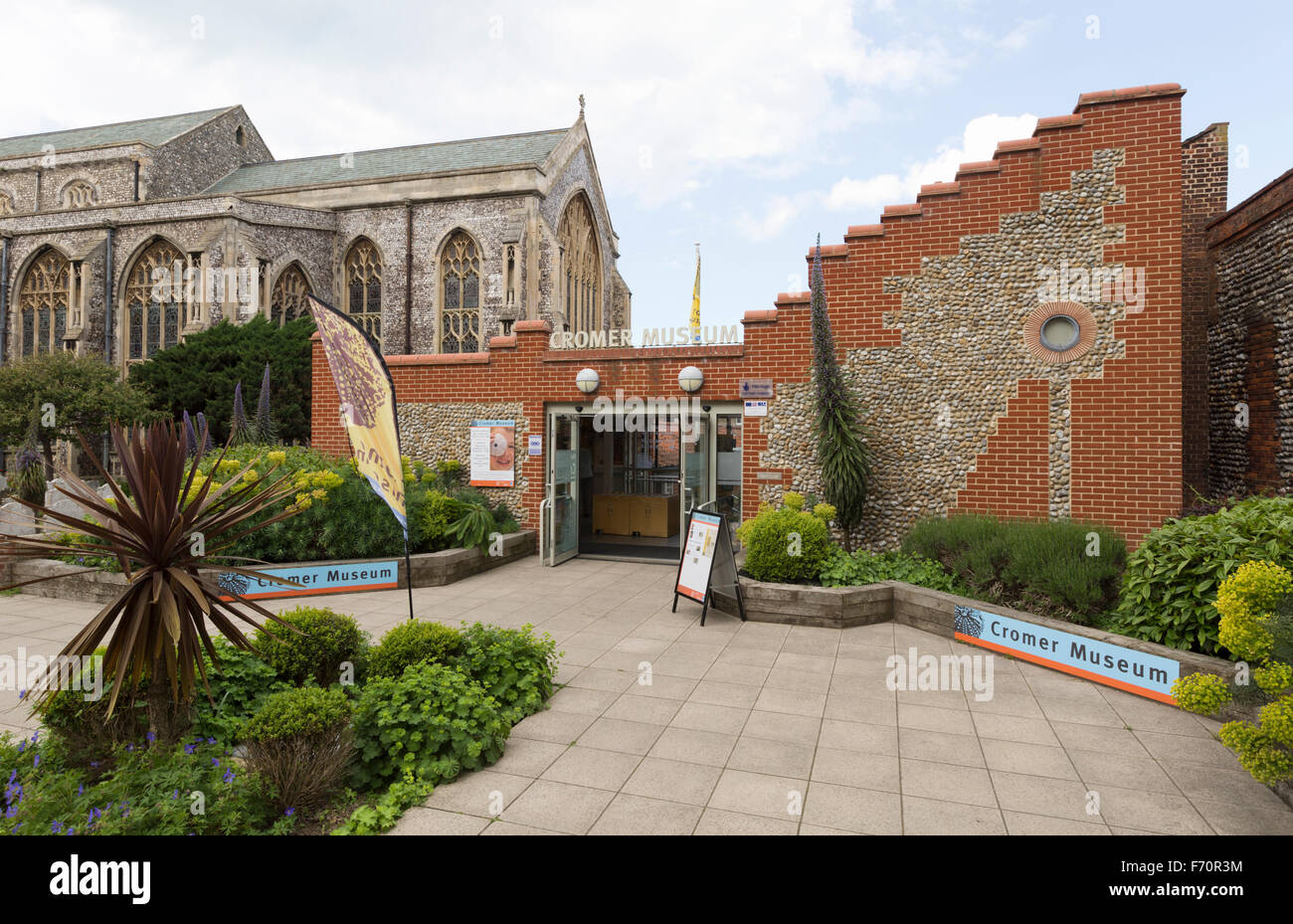 Cromer Museum on Norfolk coast of the UK unsharpened Stock Photo - Alamy