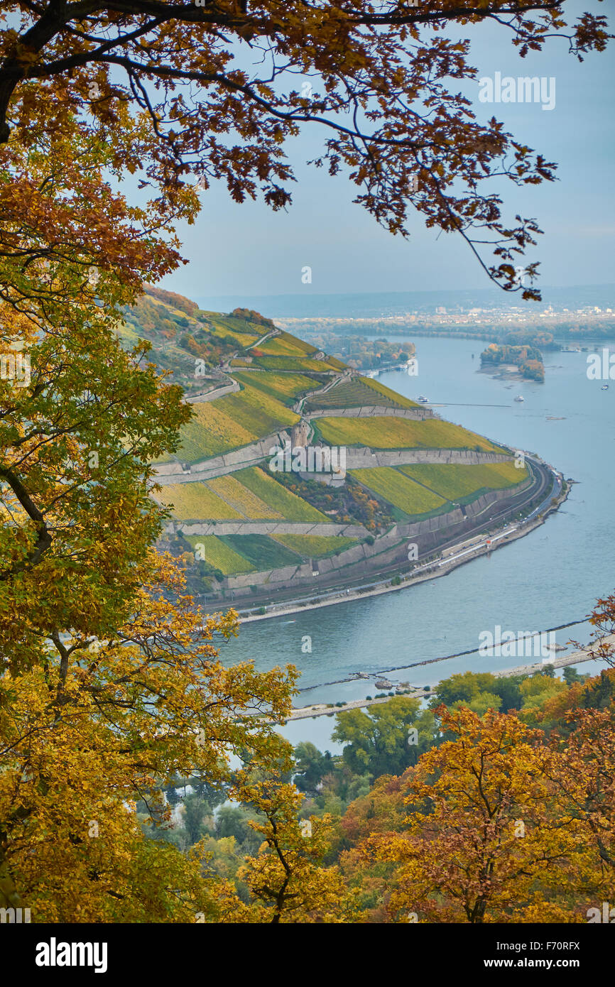 Unesco World Heritage Upper Middle Rhine Valley High Resolution Stock ...