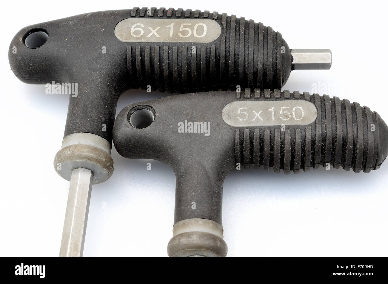 umbraco tools with black plastic handle isolated on white background ...