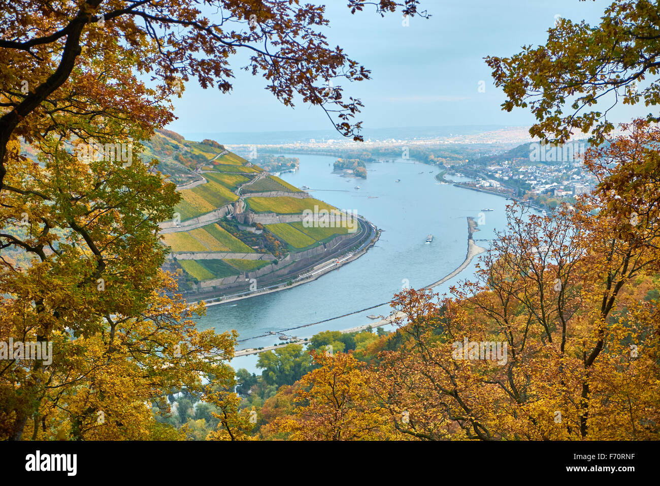 World heritage site upper middle rhine High Resolution Stock ...