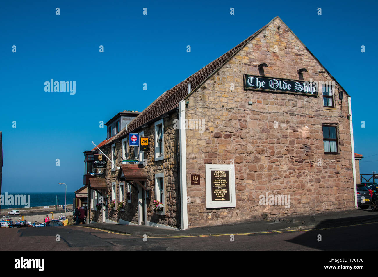 the old Ship inn by the Sea, Northumberland, Seahouses, Ray Boswell ...