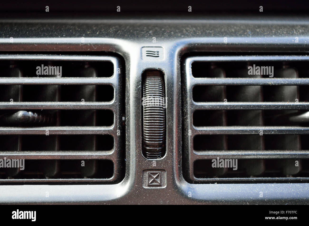 black car vents Stock Photo - Alamy