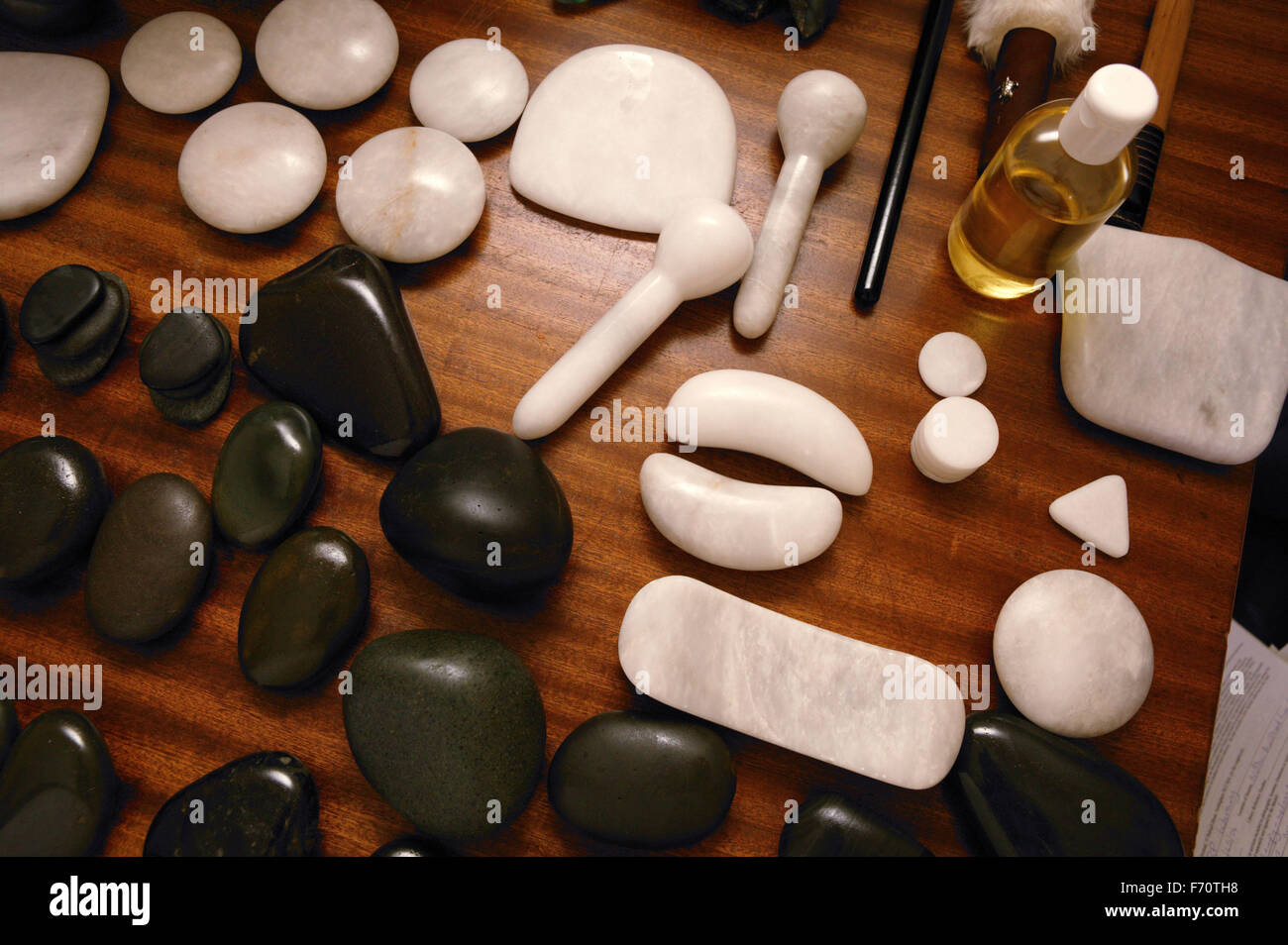 Used with massage therapy hi-res stock photography and images - Alamy