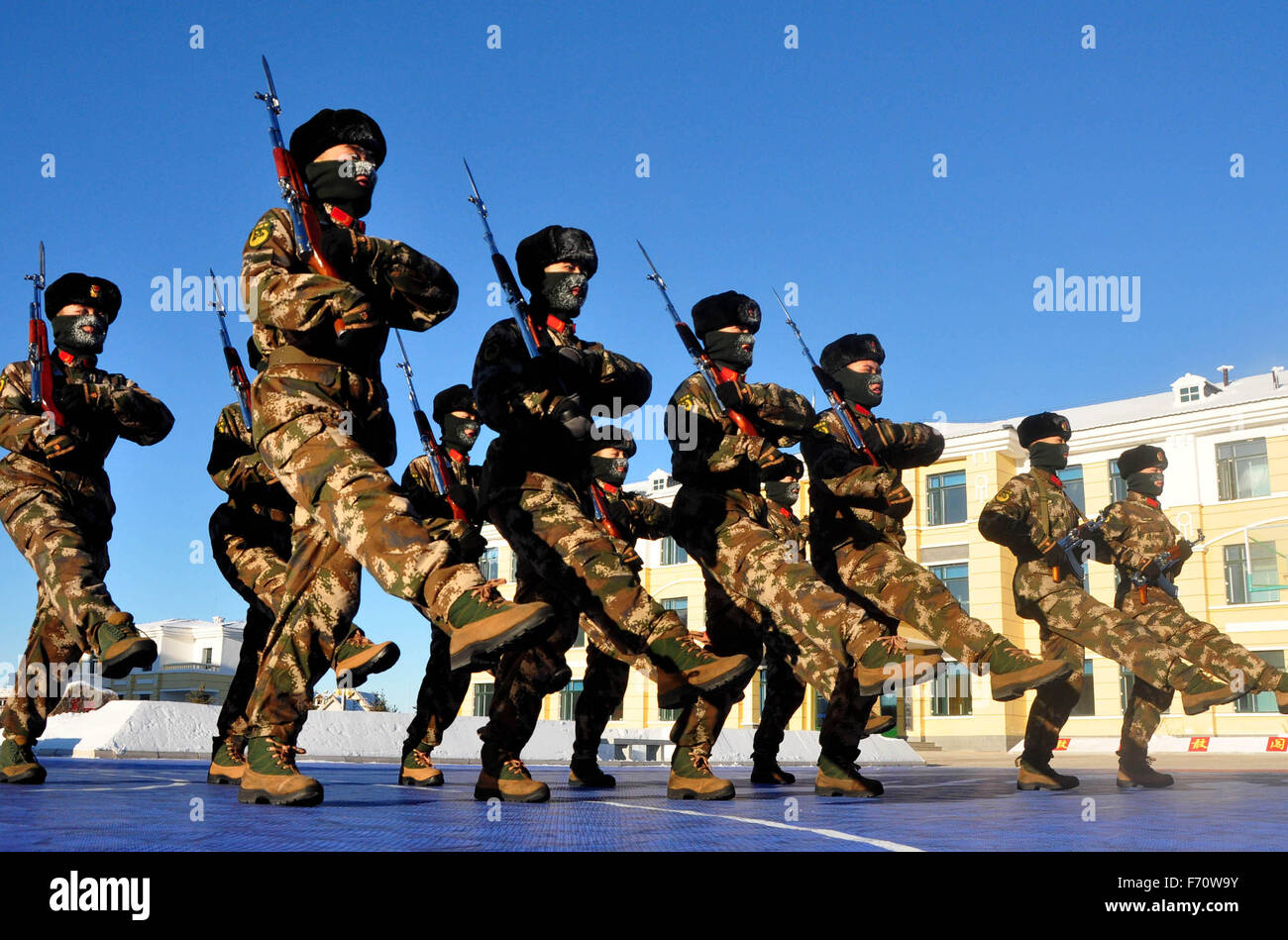 Mohe, China's northernmost village in northeast China's Heilongjiang ...