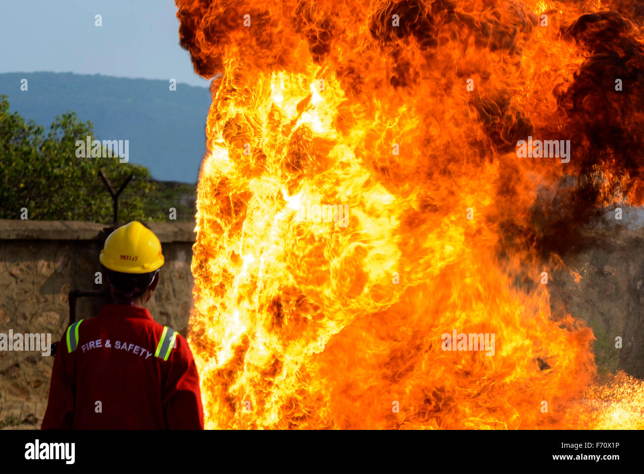 Indian fire fighting hi-res stock photography and images - Alamy