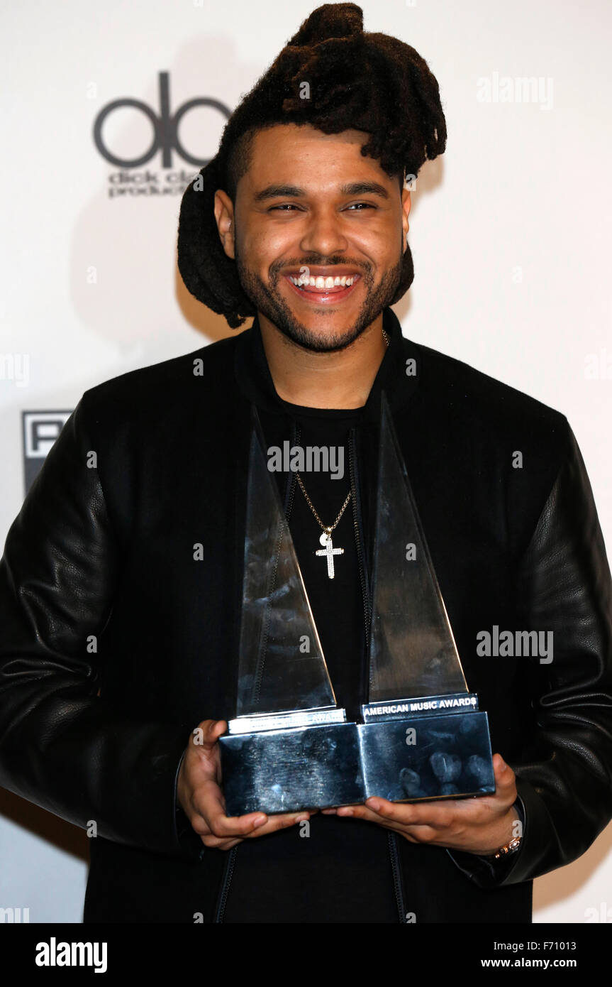 Los Angeles, California, USA. 22nd Nov, 2015. Canadian R&B musician ...