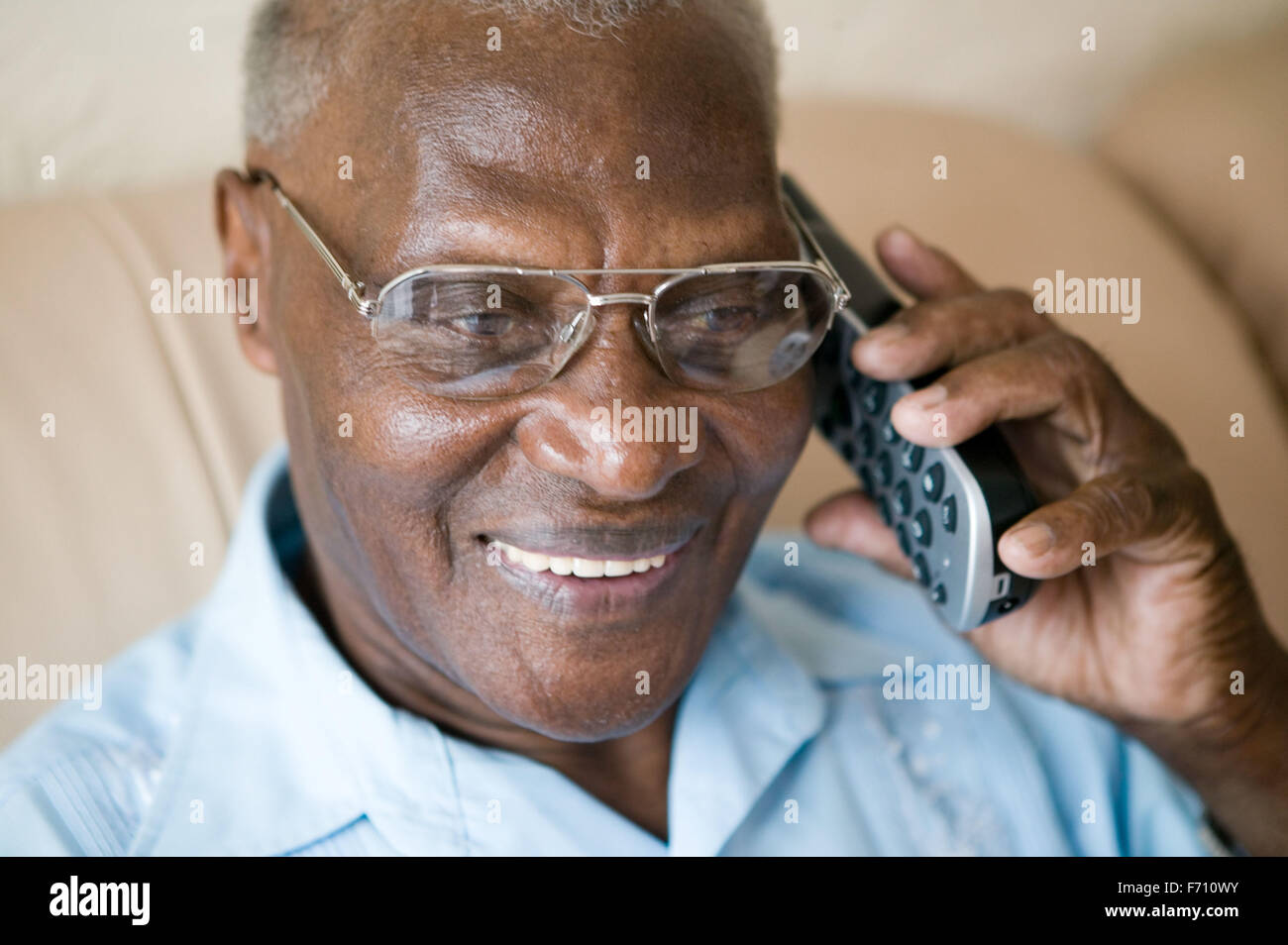 Phone Call Old Man