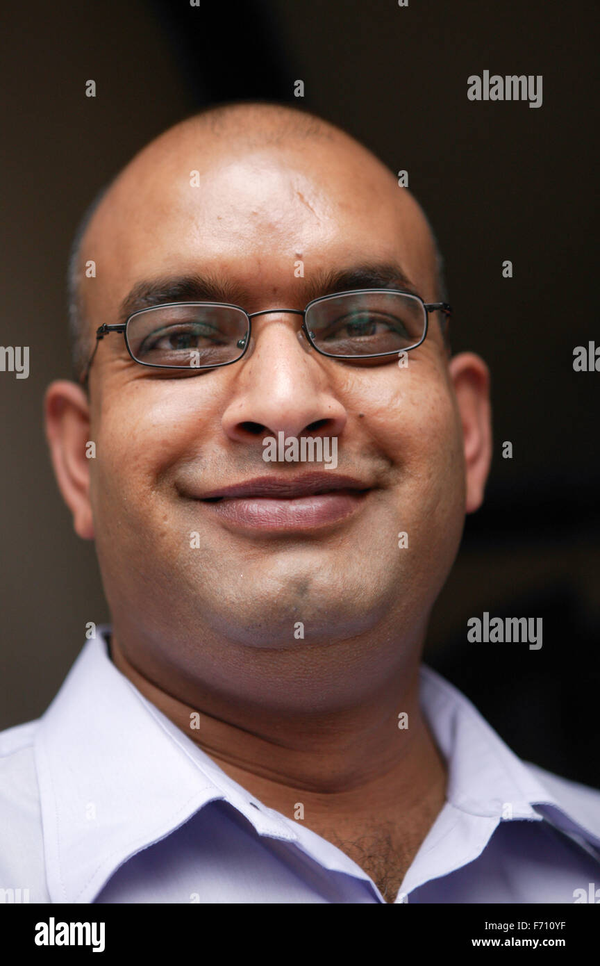 Portrait of a south Asian man Stock Photo - Alamy