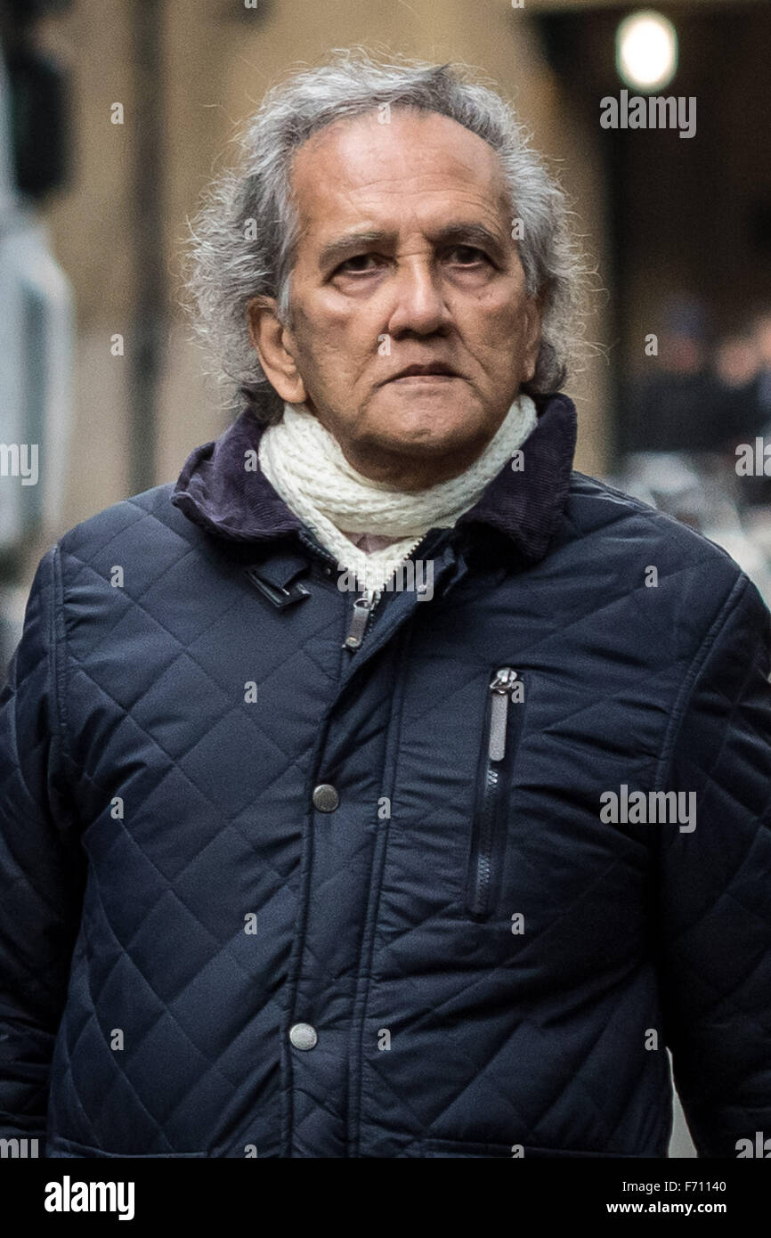 London, UK. 23rd November, 2015. Aravindan Balakrishnan from the ...