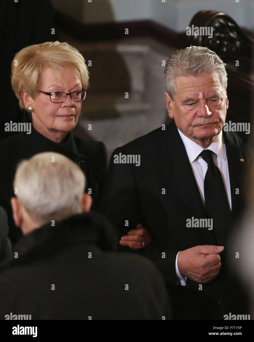 Hamburg, Germany. 23rd Nov, 2015. Hemlut Schmidt's daughter Susanne ...