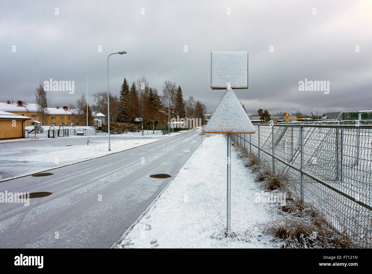 grey scenery, Finland Stock Photo - Alamy