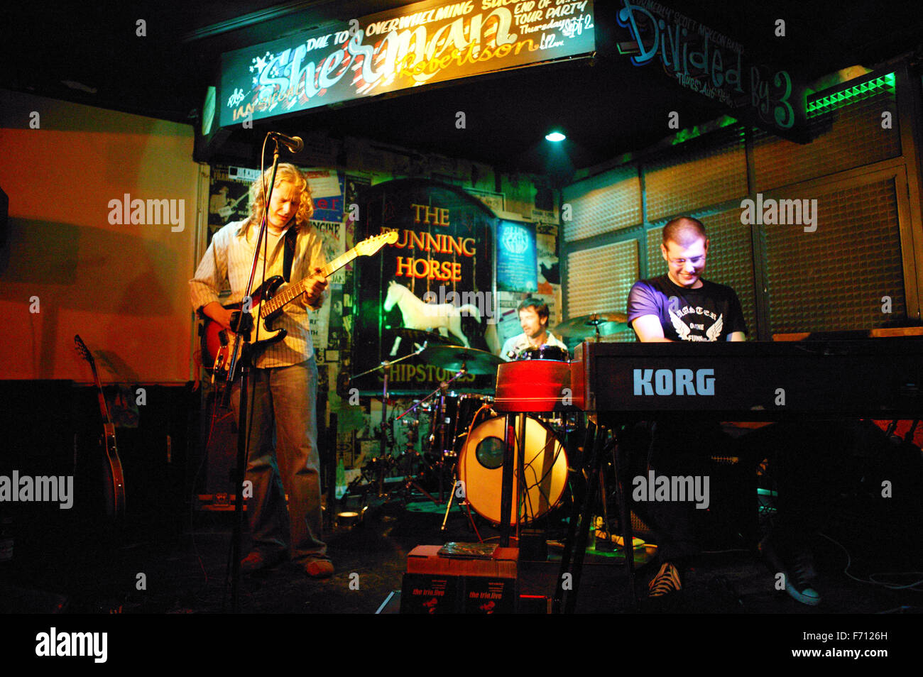 Band playing in a pub Stock Photo - Alamy
