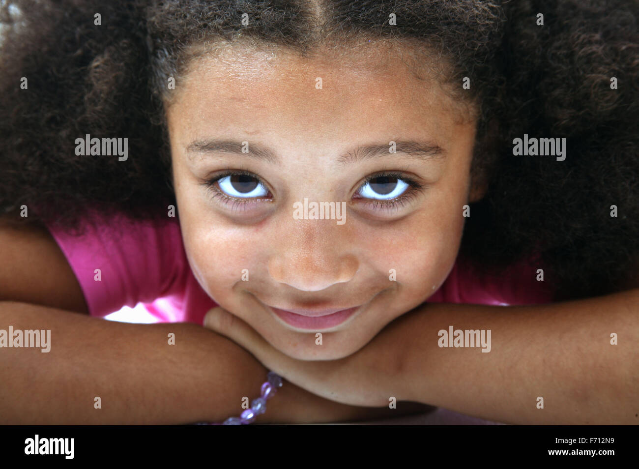 Portrait of a young girl Stock Photo - Alamy