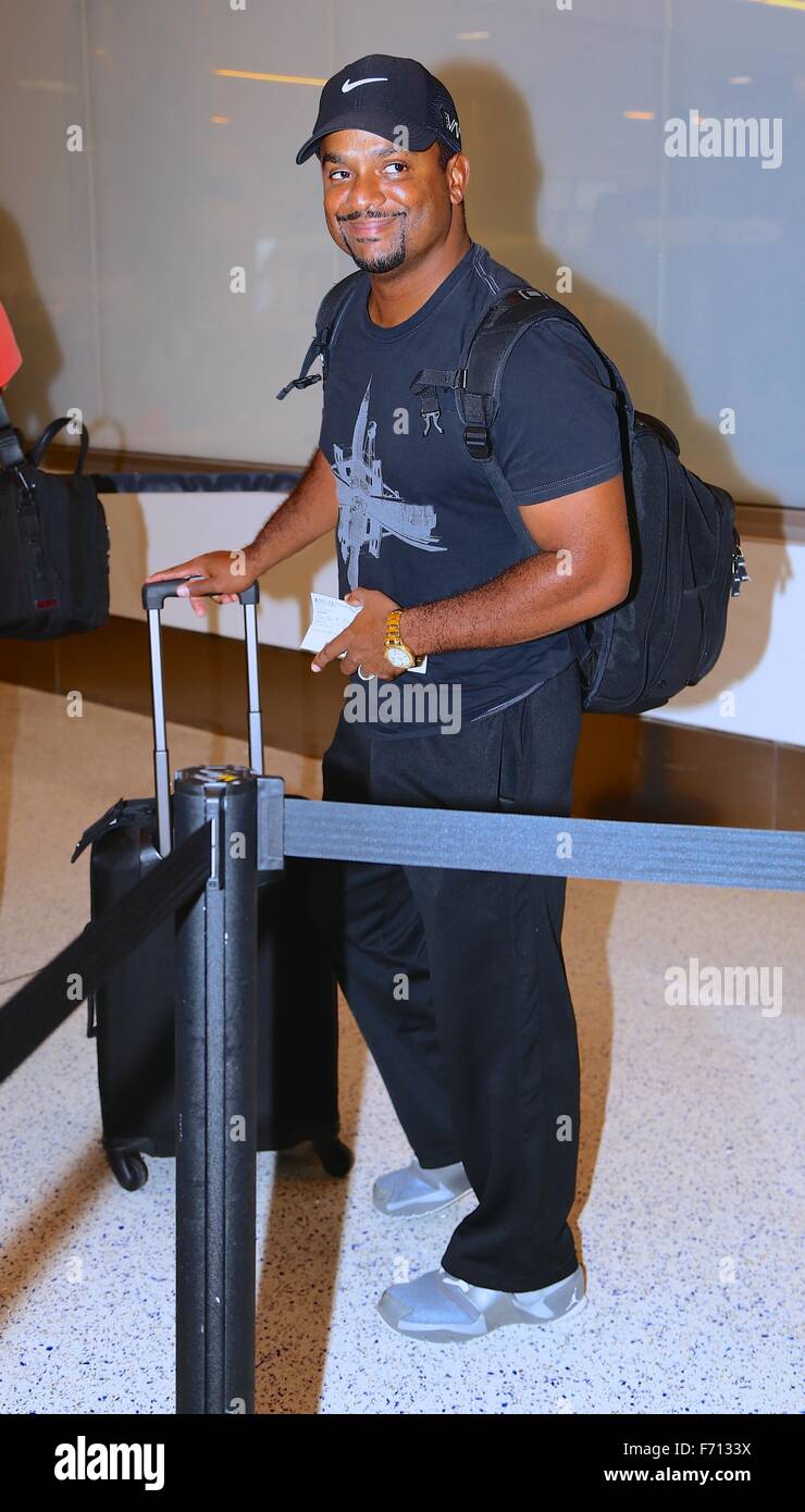 Alfonso Ribeiro at Los Angeles International Airport (LAX) Featuring ...