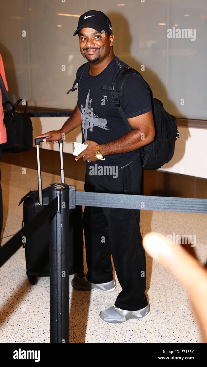 Alfonso Ribeiro at Los Angeles International Airport (LAX) Featuring ...