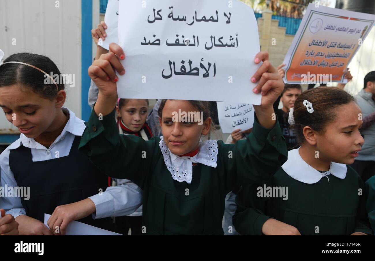 Children march during the "Universal Children's Day" to claim their ...