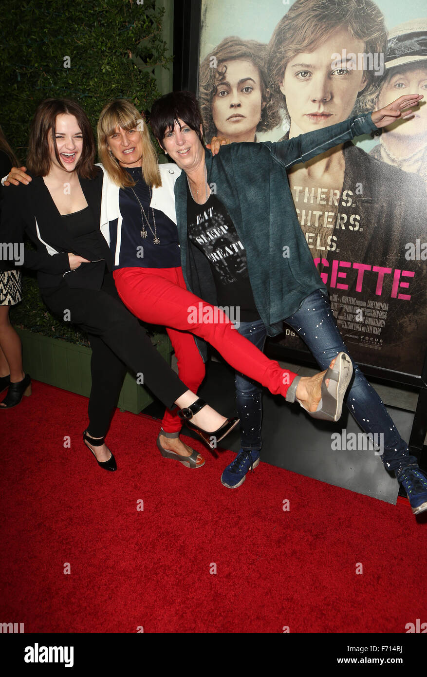 Premiere Of Focus Features' "Suffragette" Featuring: Joey King ...