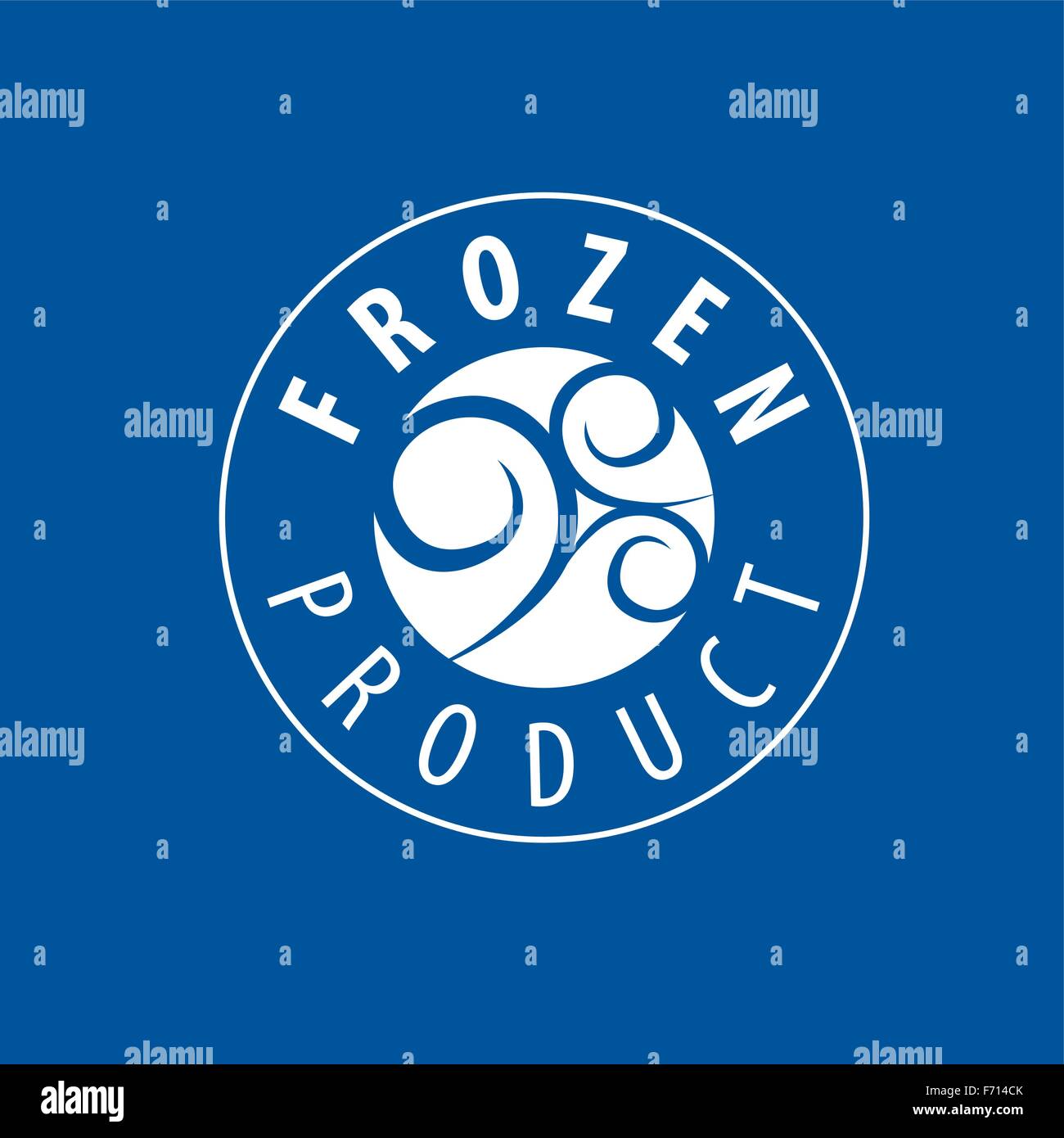 logo for frozen products Stock Vector Image & Art - Alamy
