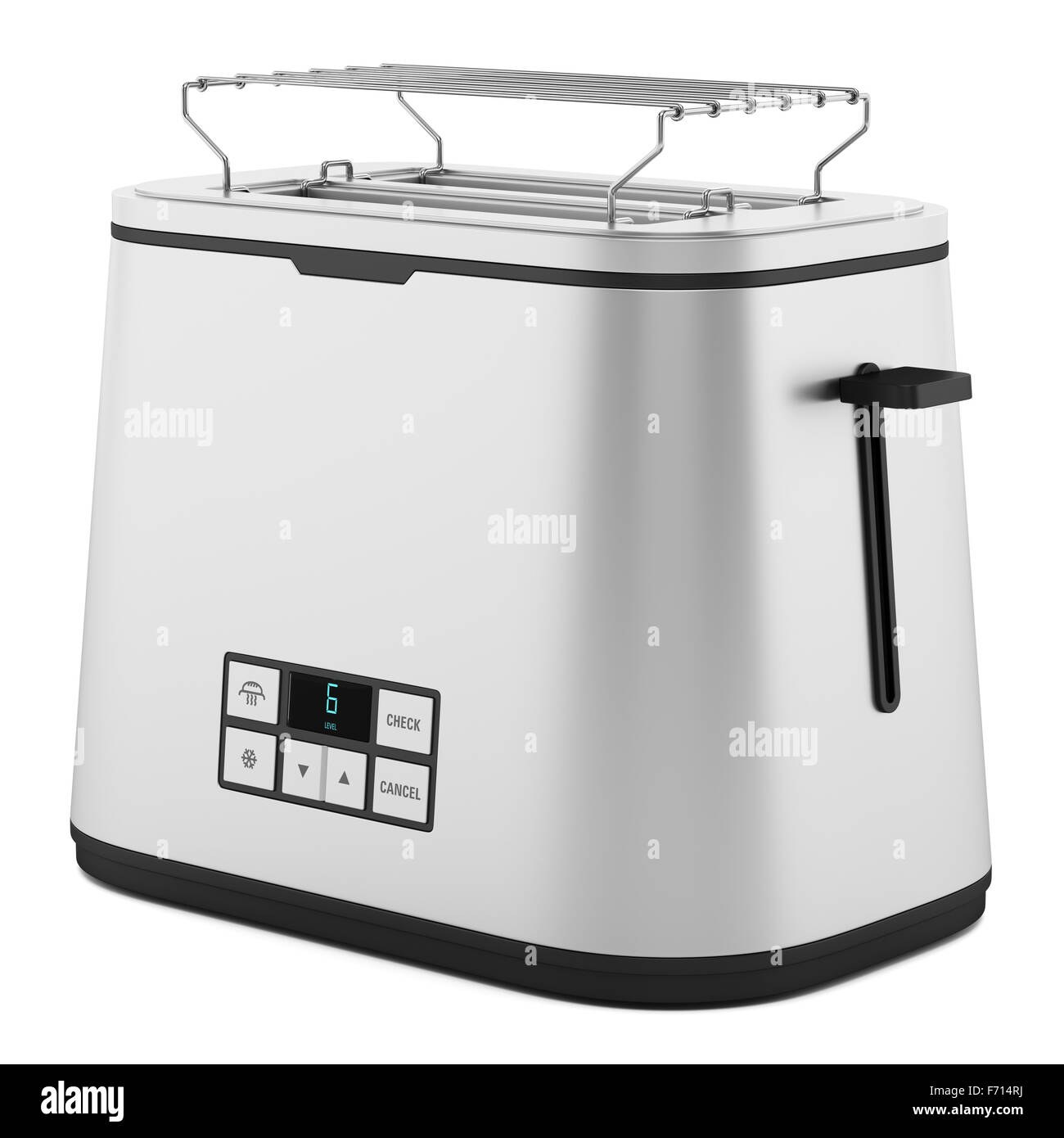 toaster isolated on white background Stock Photo - Alamy