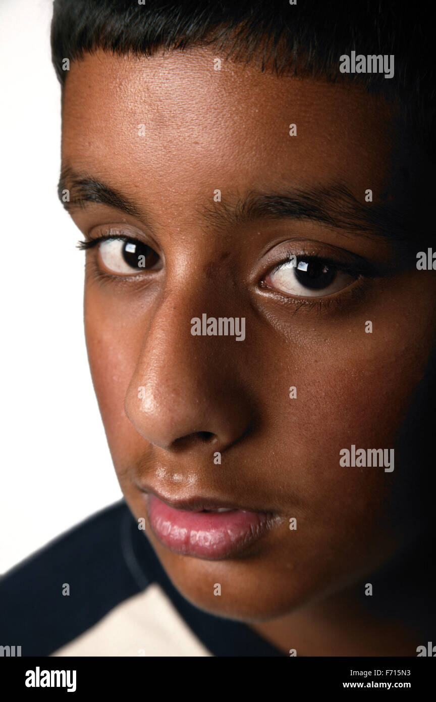 Portrait of boy Stock Photo - Alamy