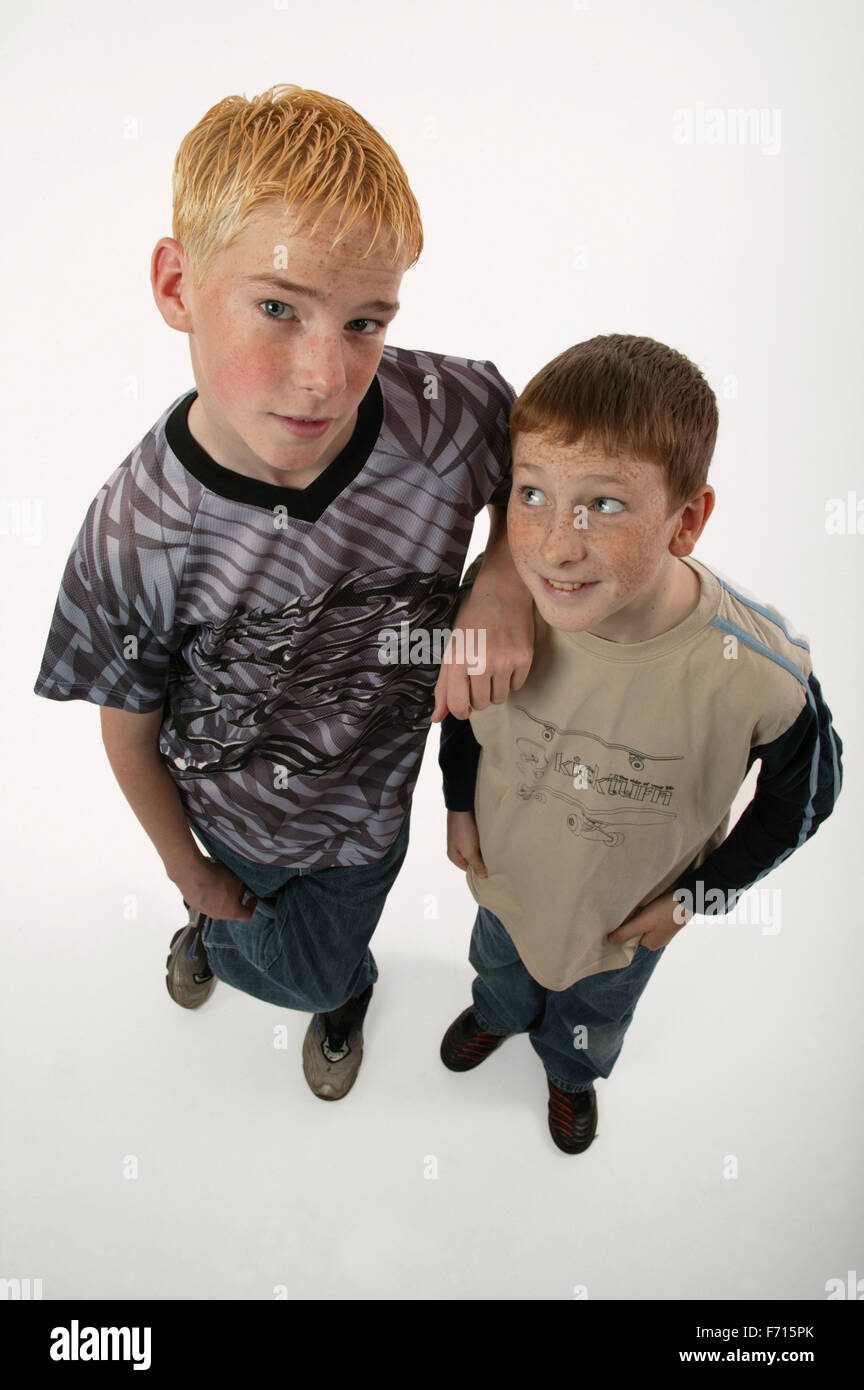 Family two brothers hi-res stock photography and images - Alamy